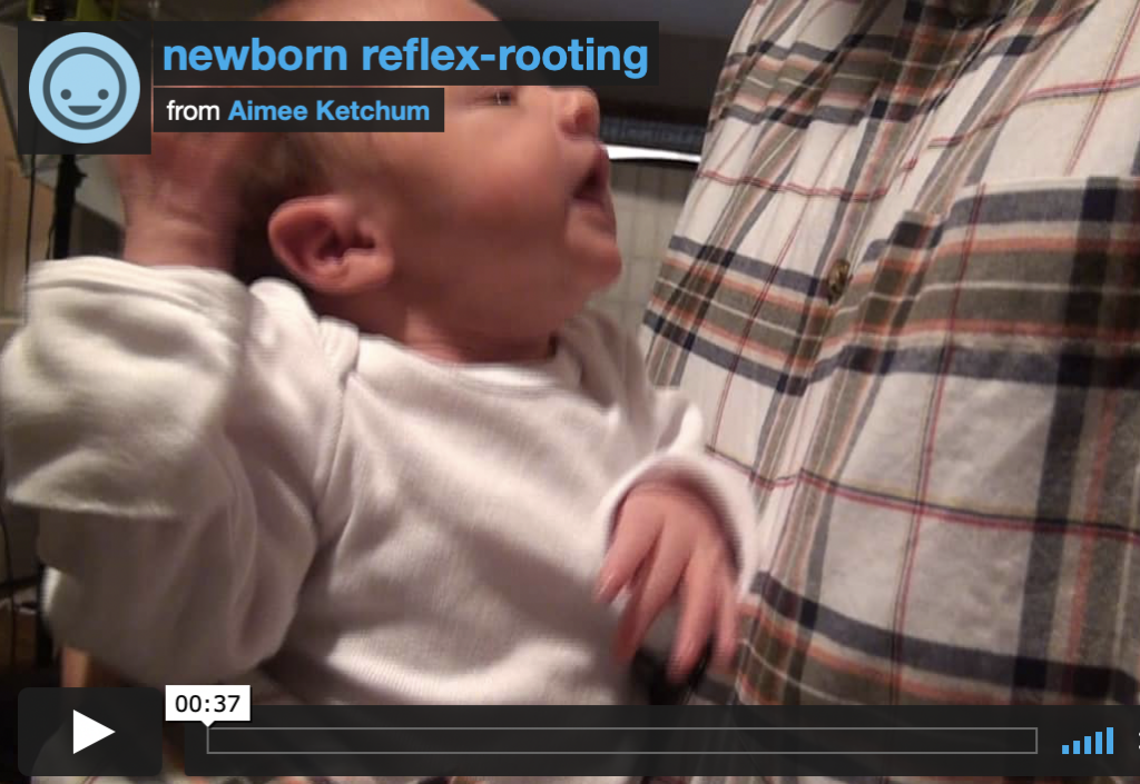 Newborn Reflexes- Descriptions and Videos – STEM Starts Now